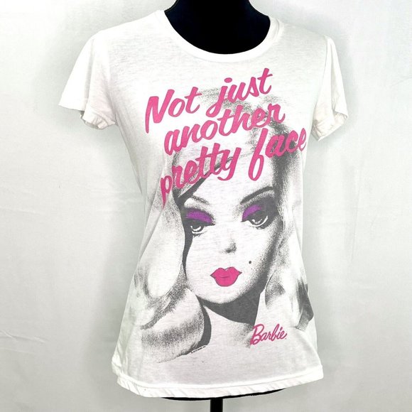 Mighty Fine | Tops | Rare Barbie Tee Bw Retro Style Not Just Another ...